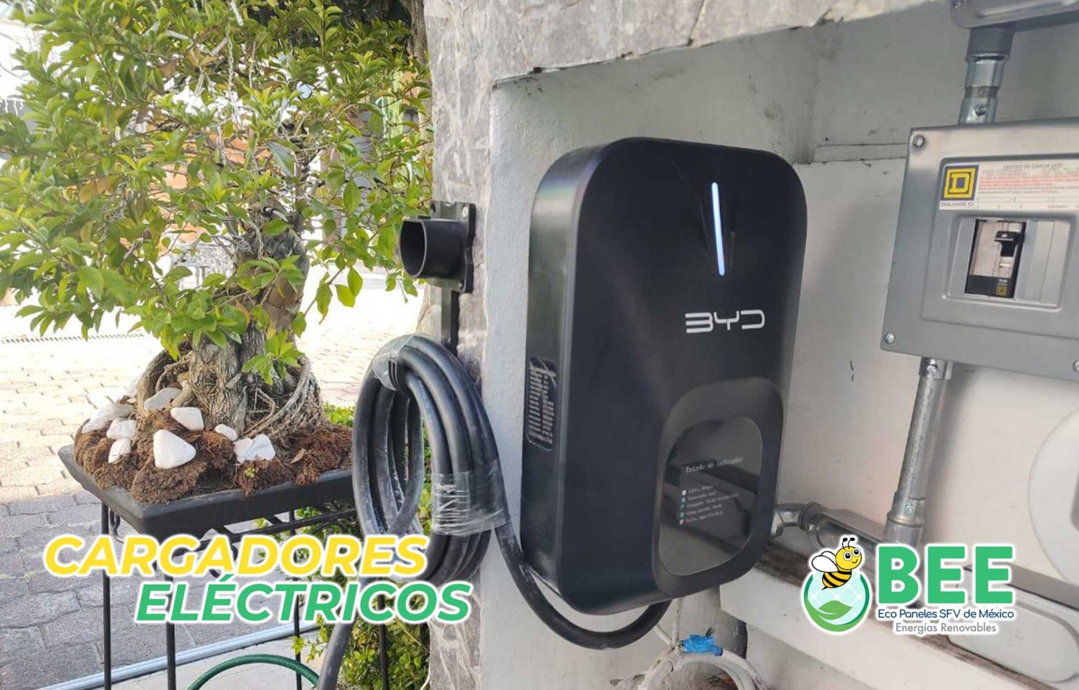 Instalación de cargadores eléctricos – Be Eco paneles